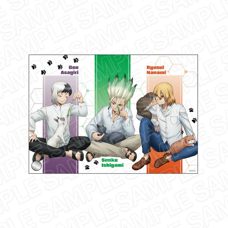 【楽天市場】【新品/公式】 Dr.STONE_ミニアクリルアート 猫といっしょ ver. 公式グッズ 公式ライセンス colleize コレイズ アニメ キャラクター グッズ：colleize ...