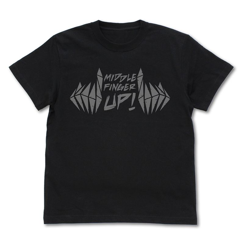 【楽天市場】【新品/公式】ガールズバンドクライ_XLサイズ_中指立ててけ! Tシャツ/BLACK 公式グッズ colleize コレイズ アニメ キャラクター グッズ：colleize 公式 ...