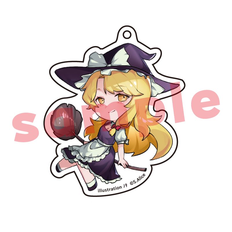 【楽天市場】【新品】東方project_霧雨魔理沙（永夜抄） ノチ アクリルキーホルダー colleize コレイズ アニメ キャラクター グッズ：colleize 公式商品専門 楽天市場店