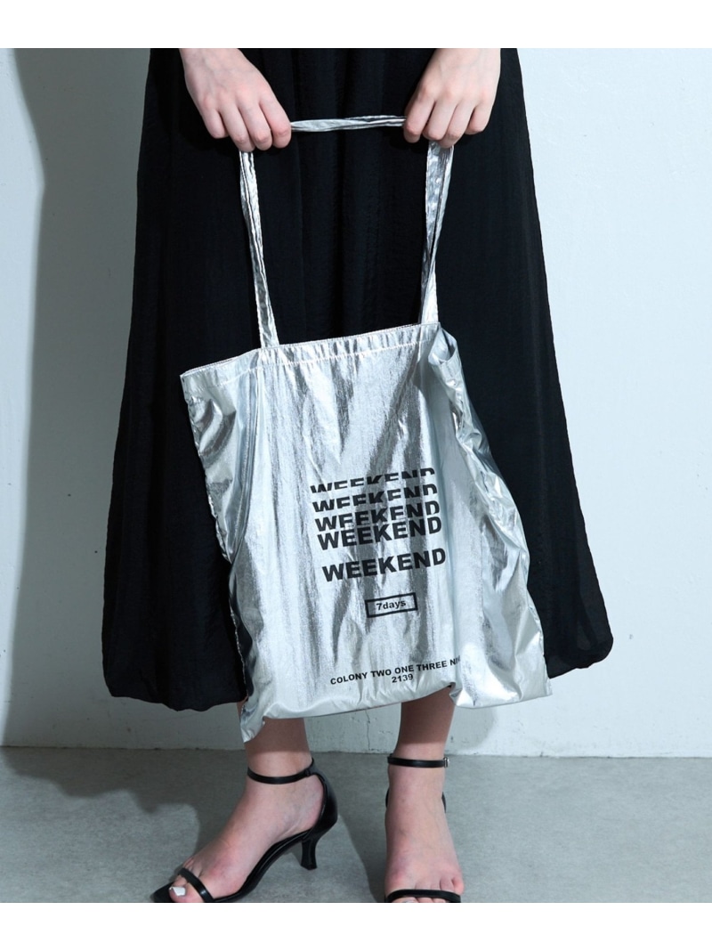【楽天市場】【SALE／50%OFF】7デイズウィークエンドトートバッグ COLONY 2139 コロニー トゥーワンスリーナイン バッグ トートバッグ シルバー【RBA_E】[Rakuten ...