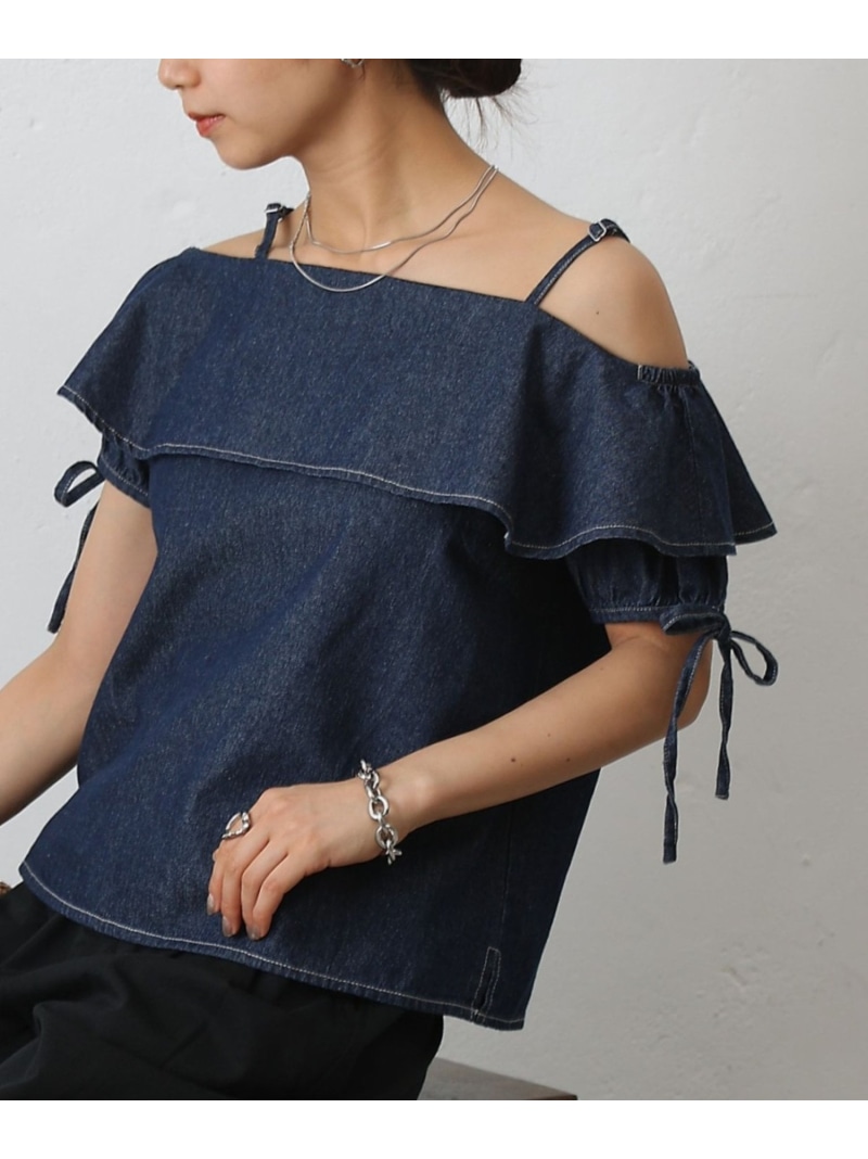 【楽天市場】ライトオンスデニムオフショルブラウス COLONY 2139 コロニー トゥーワンスリーナイン トップス シャツ・ブラウス ...