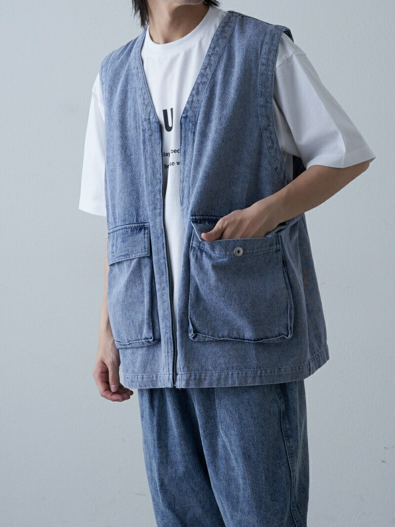 【楽天市場】【SALE／30%OFF】【セットアップ対応】デニムジップベスト COLONY 2139 コロニー トゥーワンスリーナイン パンツ ...