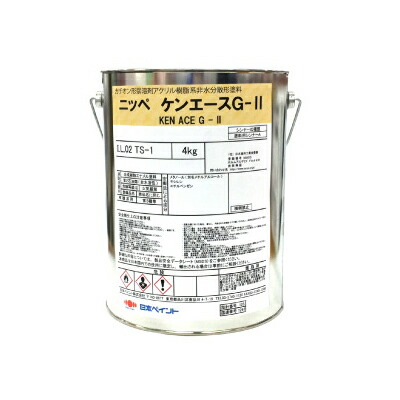 【楽天市場】【弊社小分け商品】 ニッペ ケンエースG-2 ND-490 [4kg] 日本ペイント 淡彩色 つや消しND色：カラーハーモニー