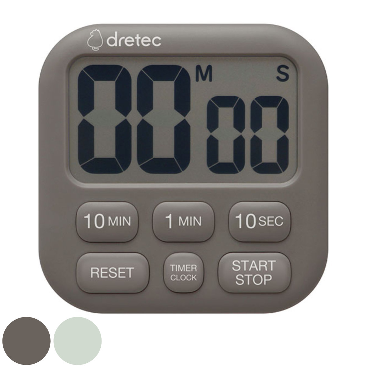 【楽天市場】キッチンタイマー ポポラ6 壁掛け 置き型 ドリテック （ dretec デジタル タイマー マグネット スタンド キッチン 時計 料理 学習 勉強 簡単 シンプル 小さい ...