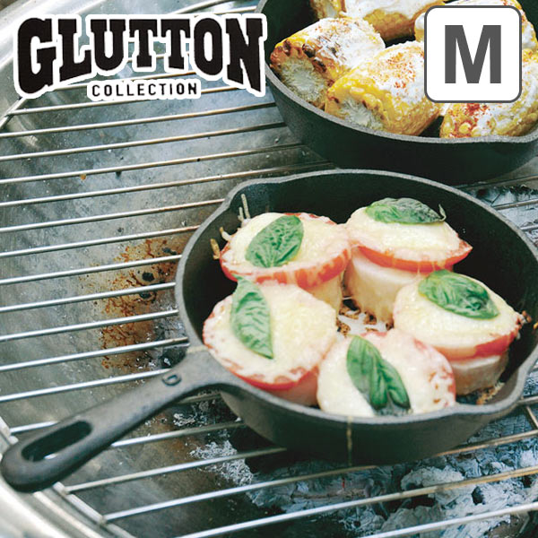 【楽天市場】ダルトン DULTON スキレット 鉄製 M GLUTTON グラットン （ ガス火専用 スキレットパン フライパン スキレット ...