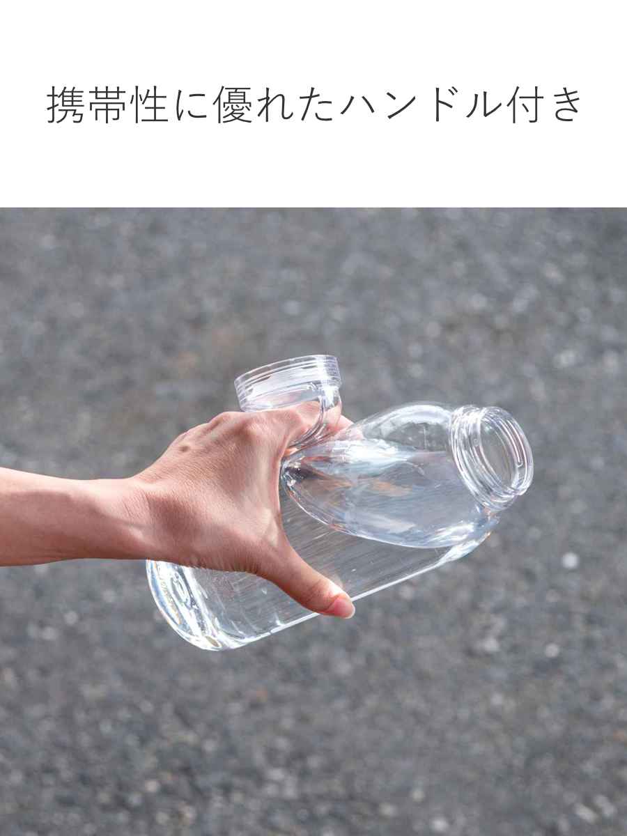 キントー 水筒 食洗機対応 WATER BOTTLE ウォーターボトル スクリュー 300ml 500ml 950ml （ KINTO ボトル マイボトル クリアボトル 軽量 食洗機OK ...