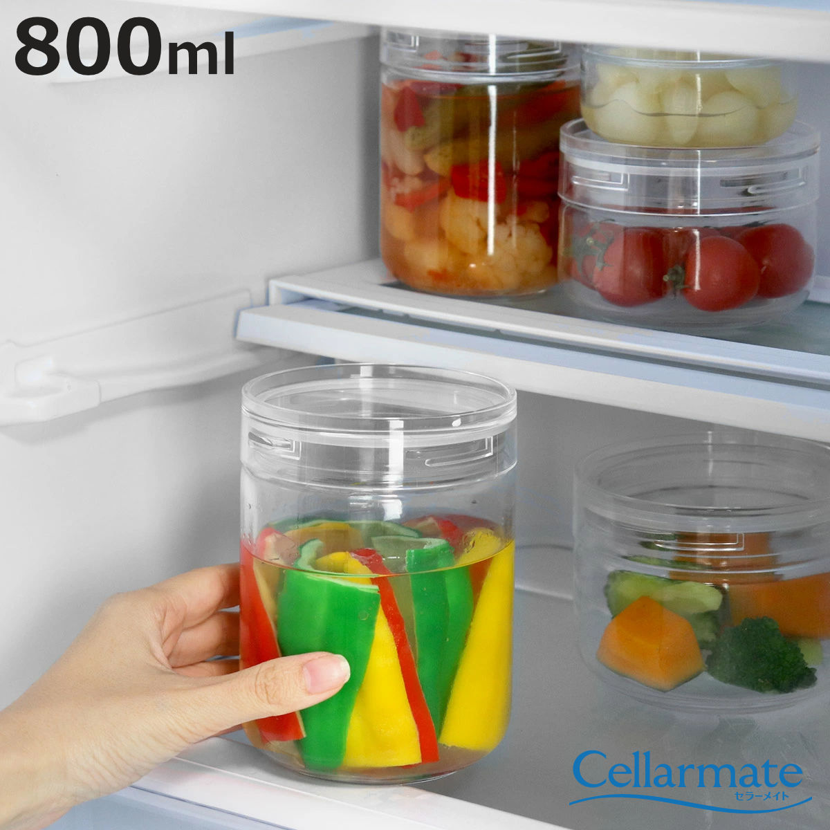 【楽天市場】保存容器 800ml チャーミークリアー L2 セラーメイト （ 日本製 ガラス 密閉 パッキン付き キャニスター 保存 容器 ガラス容器 ガラス保存容器 0.8L 高性能 小物 ...