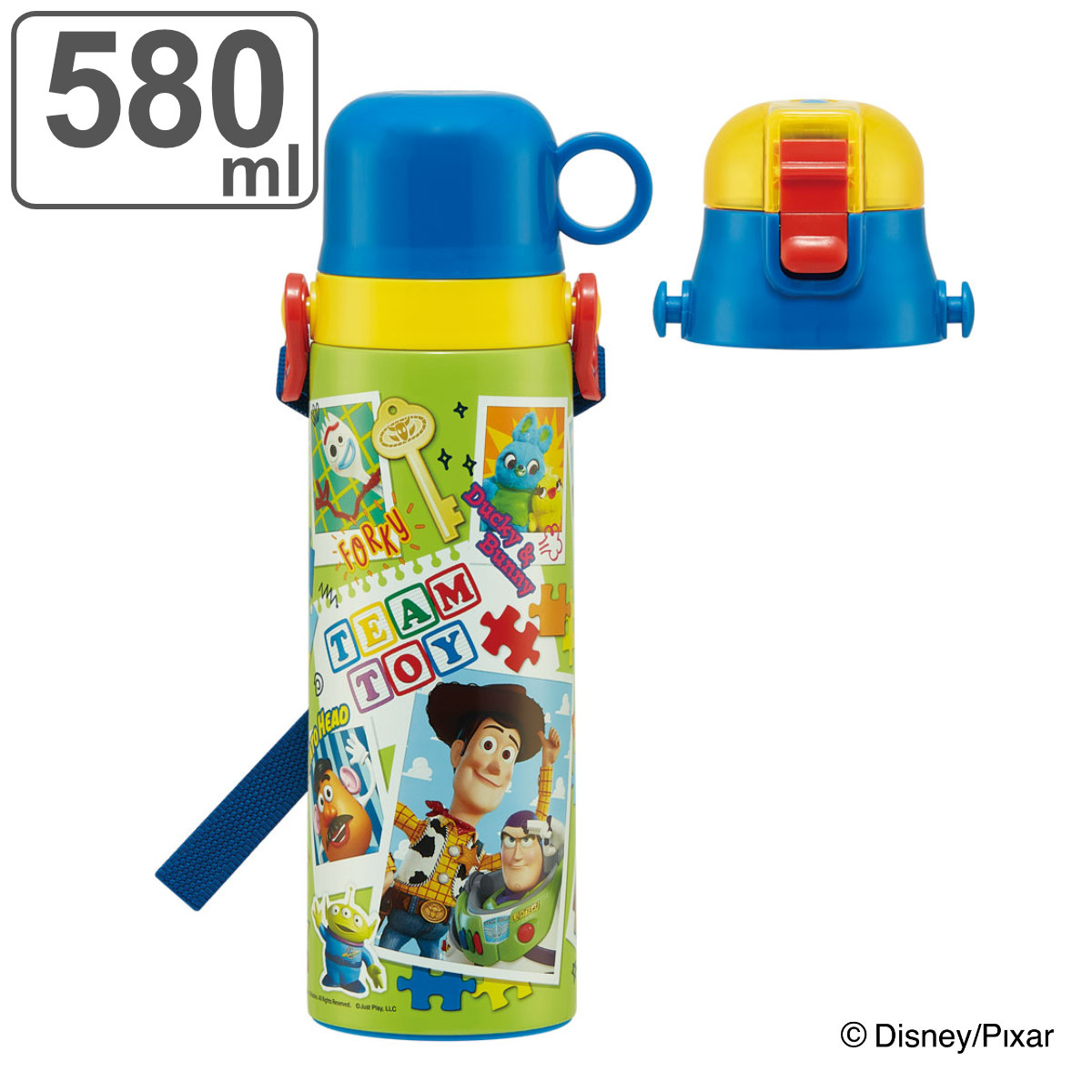 【楽天市場】水筒 580ml 超軽量2WAYステンボトル トイストーリー24 （ トイストーリー ワンプッシュ ボトル コップ飲み 子供 子供用水筒 直のみ ワンタッチ 超軽量 幼稚園 保育園 ...