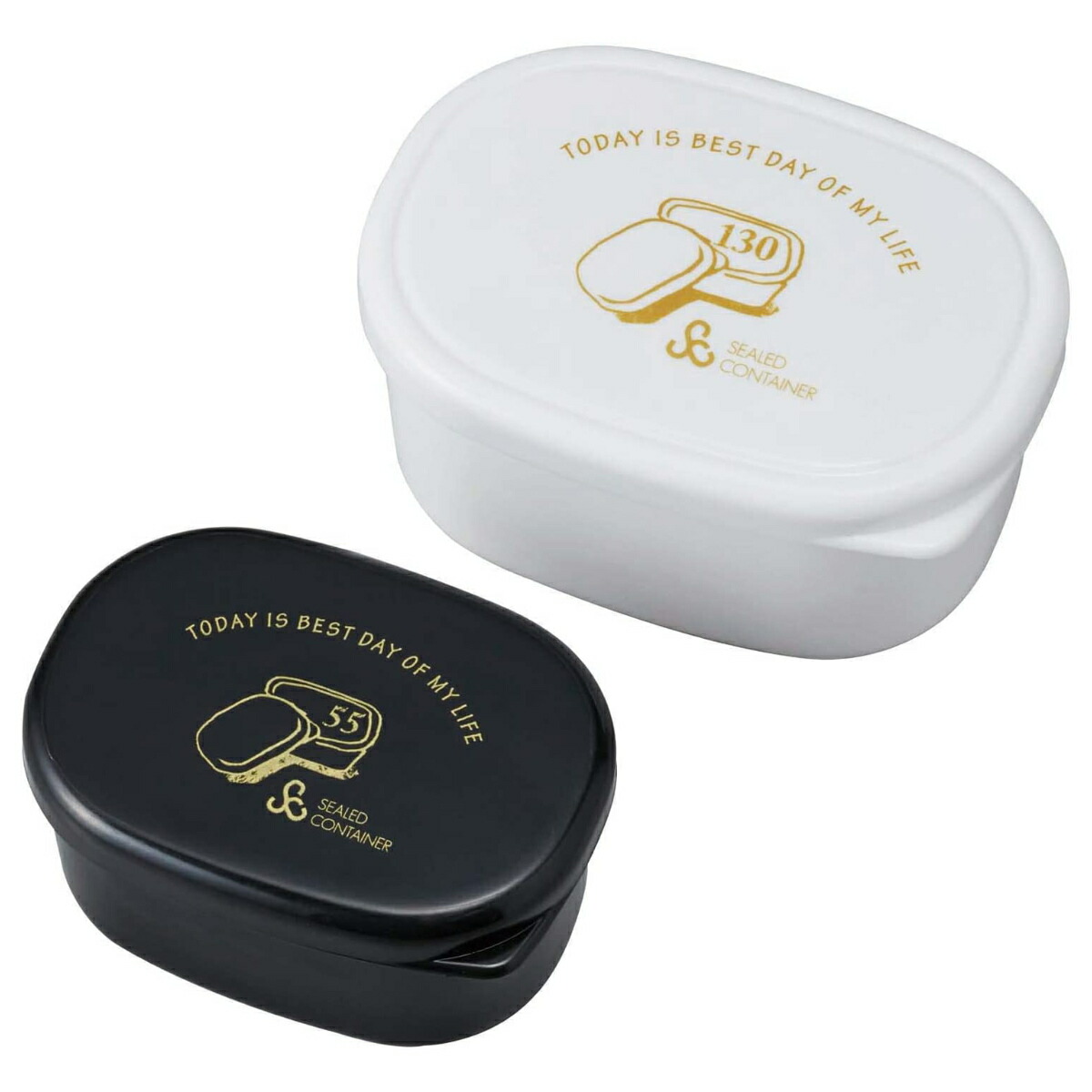 【楽天市場】保存容器 シール容器 モノトーン 2P （ お弁当箱 弁当箱 デザートケース 55ml 130ml 入れ子式 日本製 フルーツケース ランチボックス 保存 容器 小分け ホワイト ...