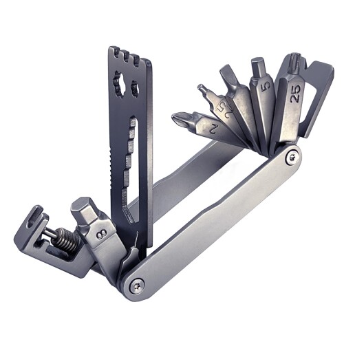 【楽天市場】Wawayou 自転車 バイク メンテナンス 修理 折りたたみ 携帯工具 チェーンブレーカー スポークレンチ 六角レンチ トルクス ...