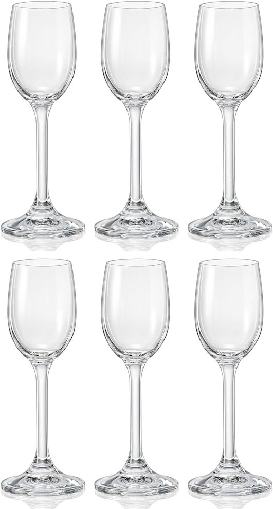 【楽天市場】ボヘミアングラス クリスタレックス LARA 冷酒 リキュール 65ml 6個セット 40415-65-6：コーミングアース