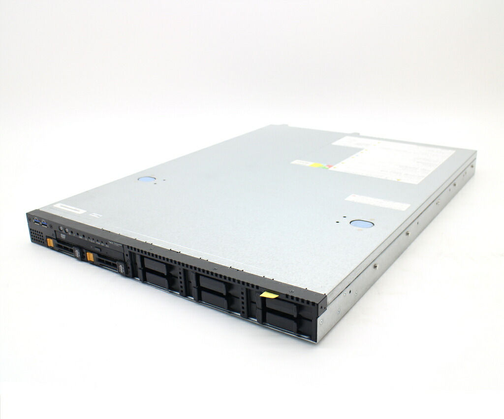 【楽天市場】NEC Express5800/R110h-1 Xeon E3-1220 v5 3GHz 16GB 300GBx2台(SAS2.5 ...