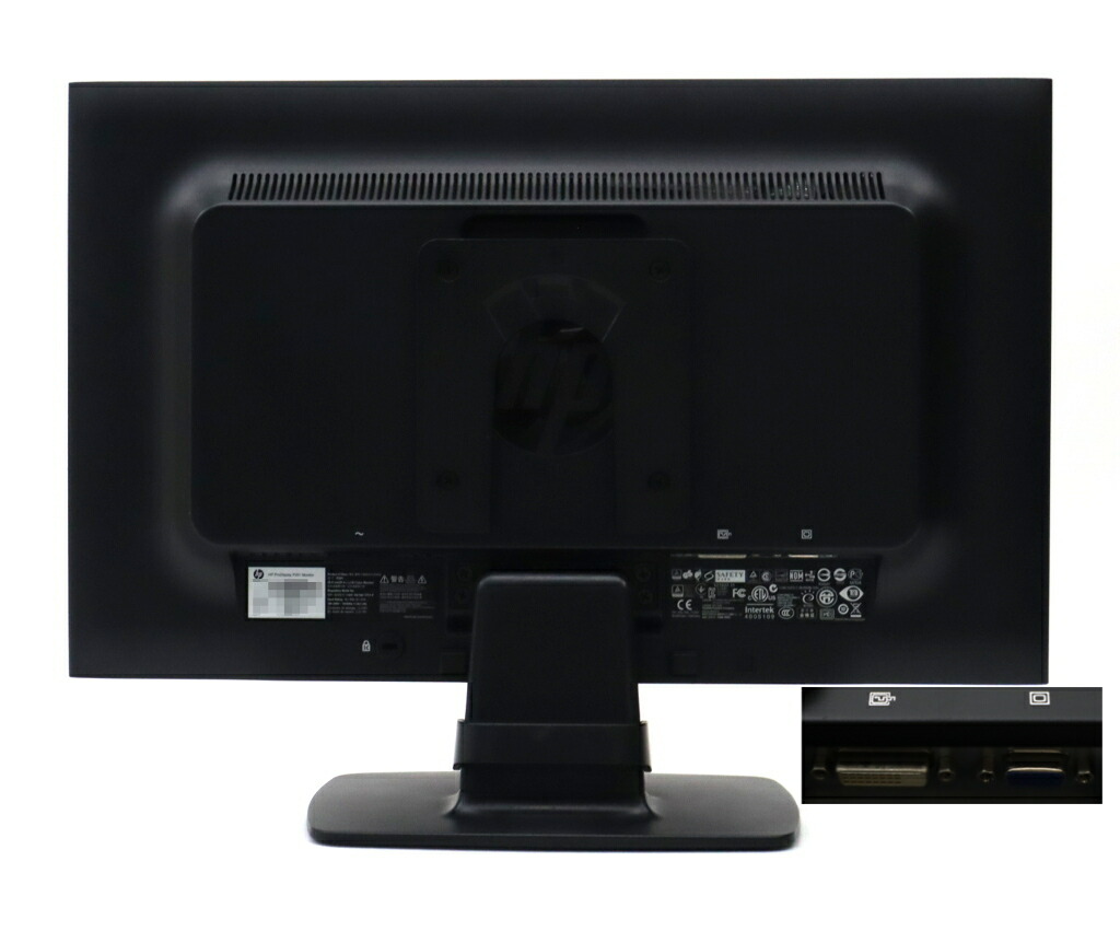 【楽天市場】hp ProDisplay P201 20インチ非光沢パネル HD+ 1600x900ドット DVI-D/アナログRGB入力 ...