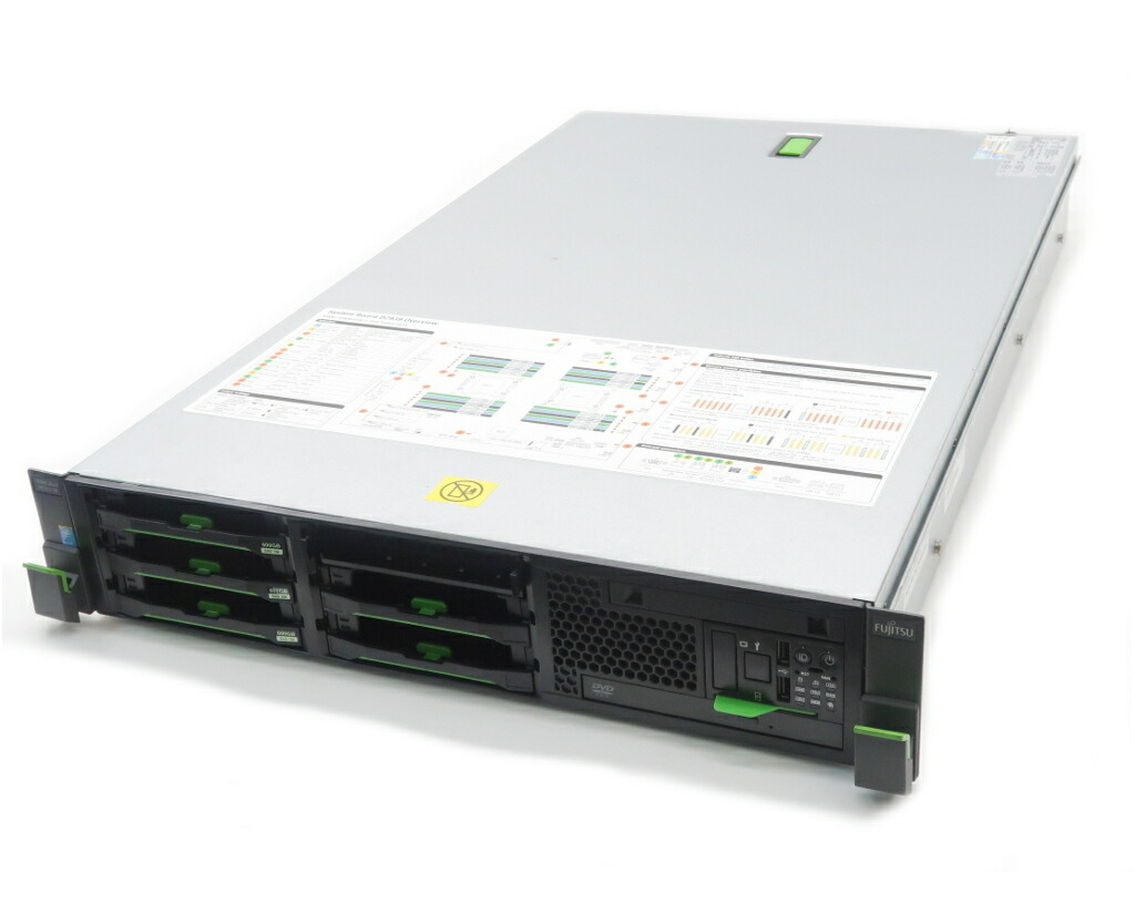 【楽天市場】富士通 PRIMERGY RX300 S8 Xeon E5-2620 v2 2.1GHz 32GB 300GBx3台(SAS3.5 ...