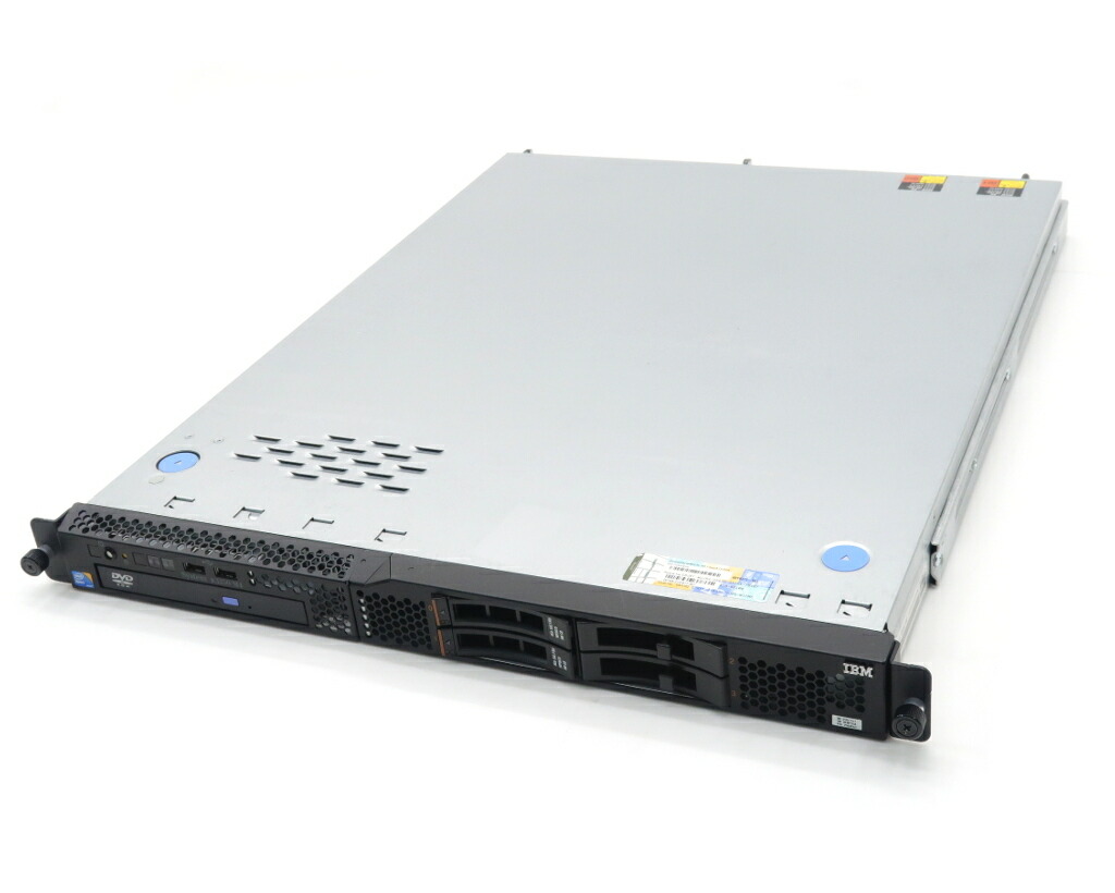 【楽天市場】IBM System x3250 M4 Xeon E3-1220 v2 3.1GHz 8GB 300GBx2台(SAS2.5インチ ...