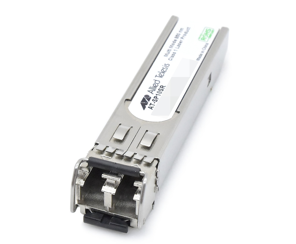 【楽天市場】 Allied Telesis AT-SP10SR 10GBASE-SR(10GbE) SFP+モジュール 光トランシーバー 短 ...