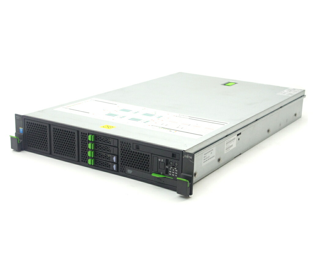 【楽天市場】富士通 PRIMERGY RX300 S8 Xeon E5-2620 v2 2.1GHz*2 32GB 1TBx2台(SATA2 ...