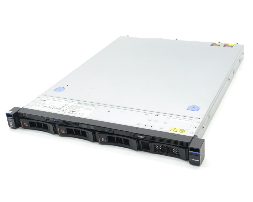 【楽天市場】Lenovo System x3250 M6 Xeon E3-1240 v5 3.5GHz 16GB 300GBx2台(SAS3 ...
