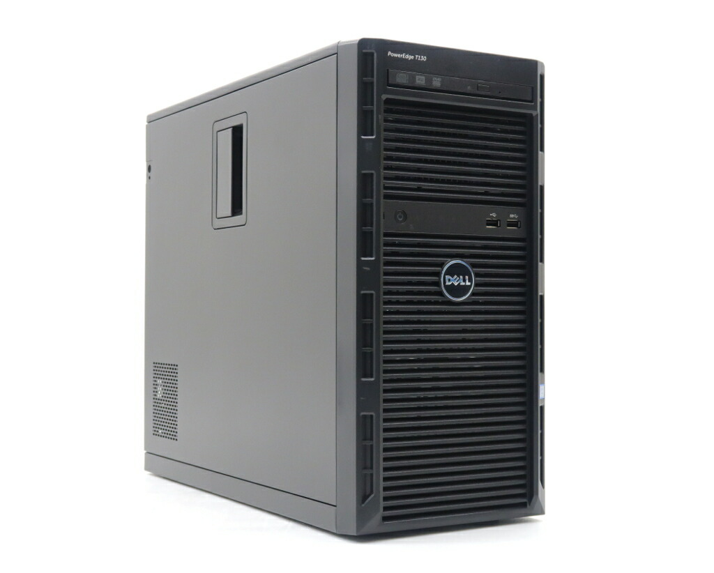 【楽天市場】DELL PowerEdge T130 Xeon E3-1280 v5 3.7GHz 32GB 3TBx2台(SATA3.5インチ ...