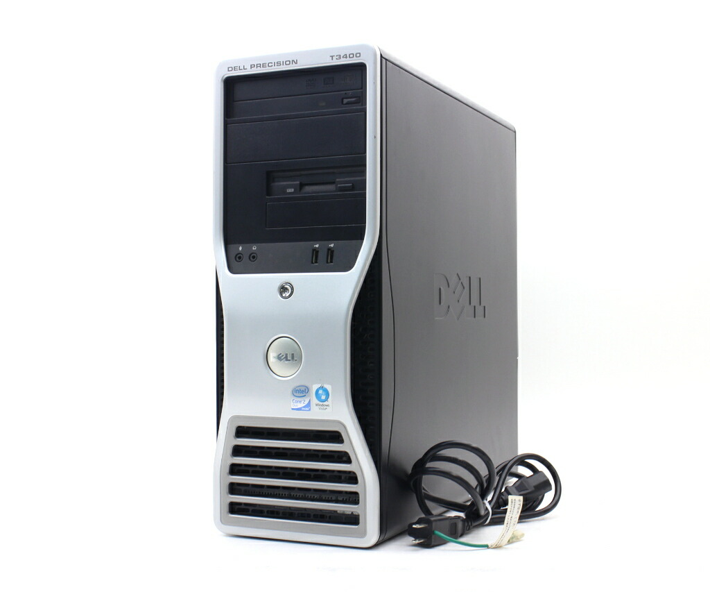 【楽天市場】DELL Precision Workstation T3400 Core2Duo E8400 3GHz 2GB 160GB ...