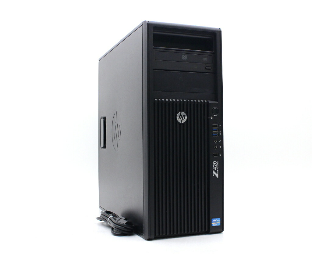 【楽天市場】hp Z420 Workstation Xeon E5-1620 v2 3.7GHz 32GB 180GB(SSD) 2TB ...