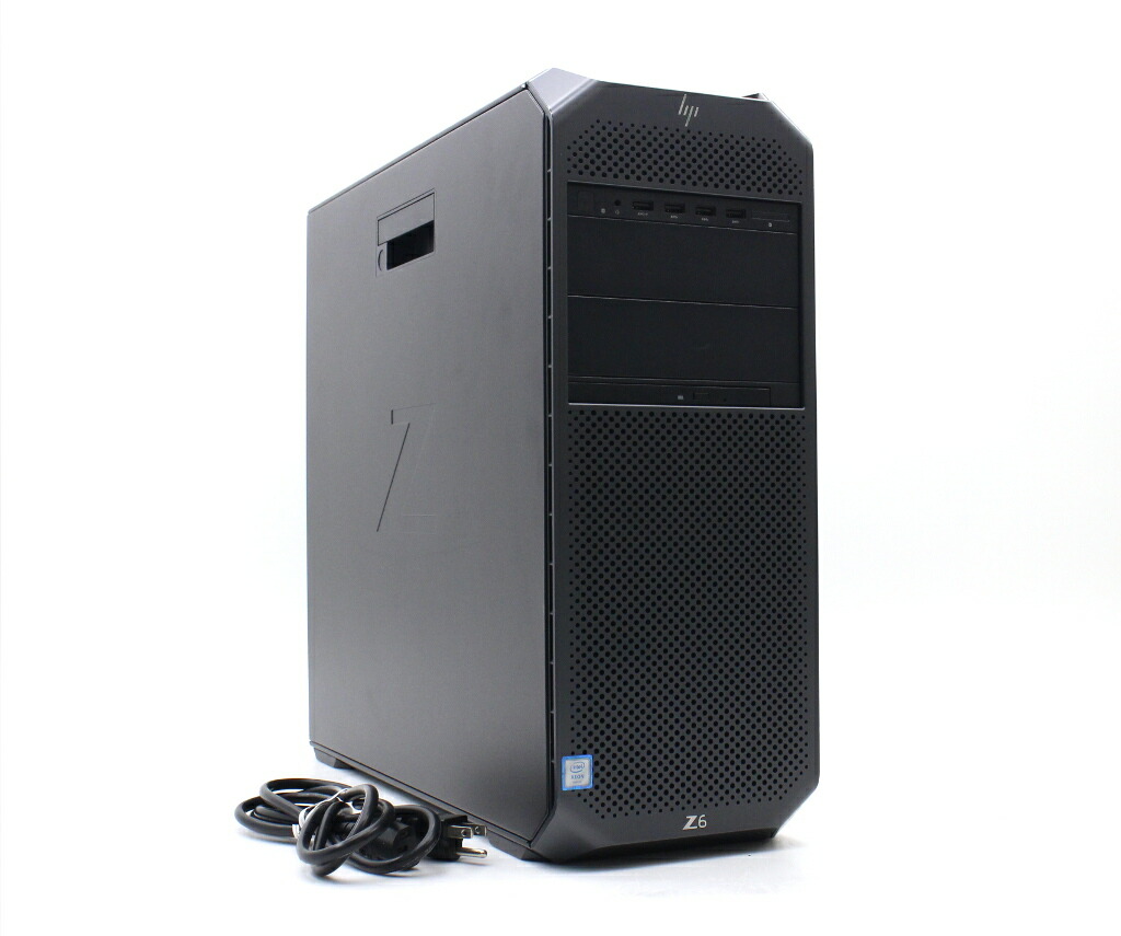 【楽天市場】hp Z6 G4 Xeon Gold 6136 3GHz*2 384GB 512GB(Z Turbo Drive G2) 4TB ...