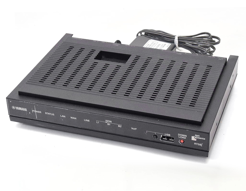 【楽天市場】 YAMAHA RT58i ISDN対応VoIPルーター ファームウェア Rev.9.01.13 設定初期化済 【中古 ...