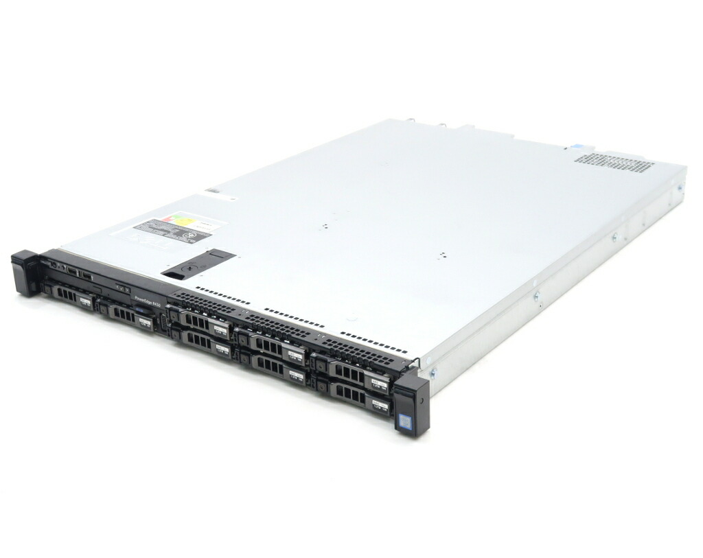 【楽天市場】DELL PowerEdge R430 Xeon E5-2630 v3 2.4GHz 32GB 1.2TBx8台(SAS2.5 ...