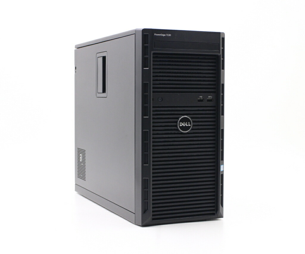 【楽天市場】DELL PowerEdge T130 Xeon E3-1240 v5 3.5GHz 8GB 500GBx2台(SATA 3.5 ...