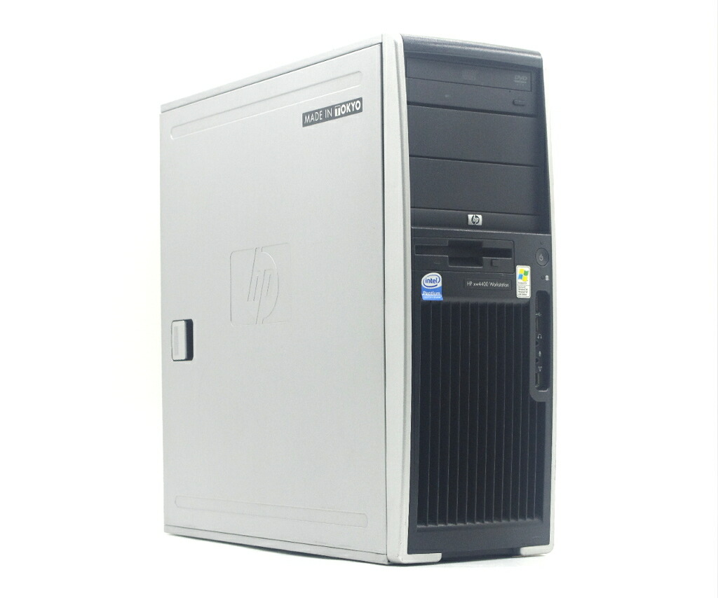 【楽天市場】hp xw4400 Workstation Pentium Dual Core E2160 1.8GHz 4GB 250GB ...