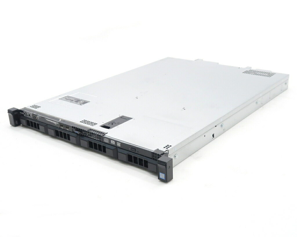 【楽天市場】DELL PowerEdge R430 Xeon E5-2630 v4 2.2GHz 32GB 4TBx2台(SATA3.5インチ ...