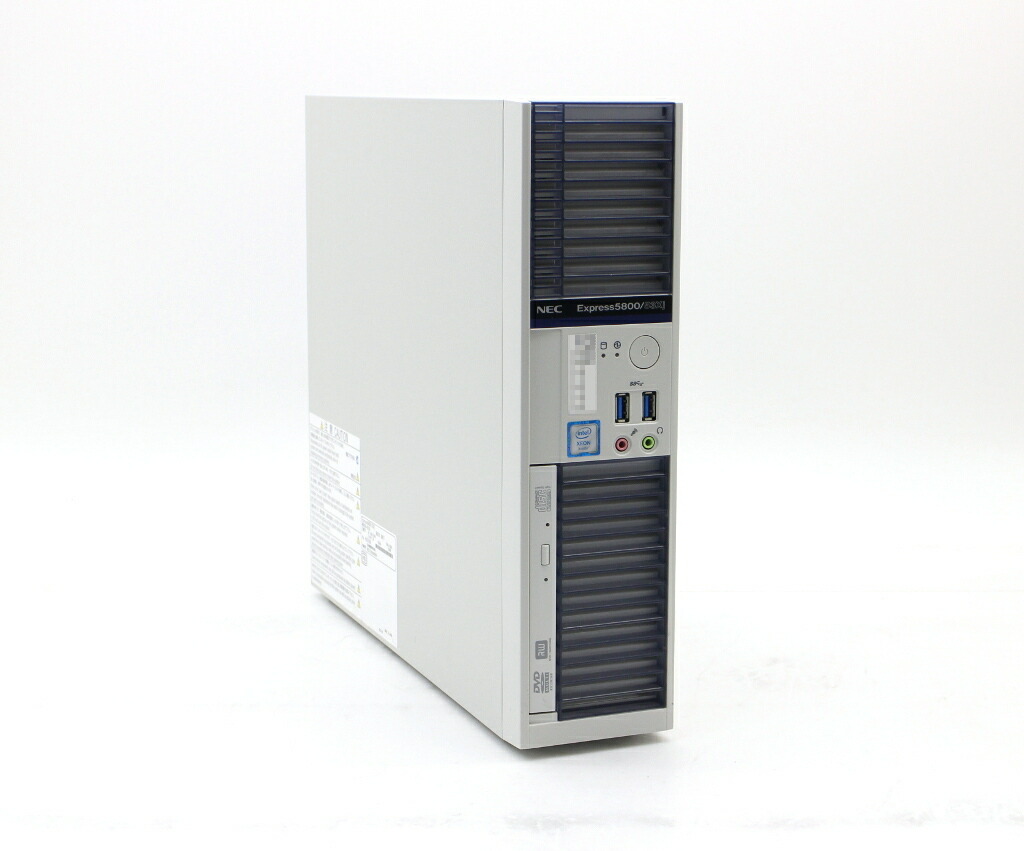 【楽天市場】NEC Express5800/53Xj Xeon E3-1275 v5 3.6GHz 8GB 500GBx2台(SATA3.5 ...