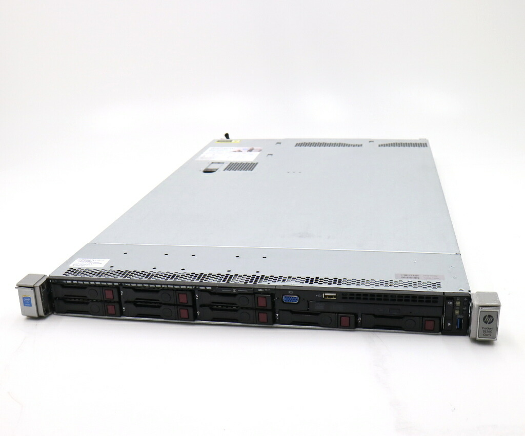 【楽天市場】hp ProLiant DL360 Gen9 Xeon E5-2630 v3 2.4GHz*2 メモリ160GB 146GBx2台 ...