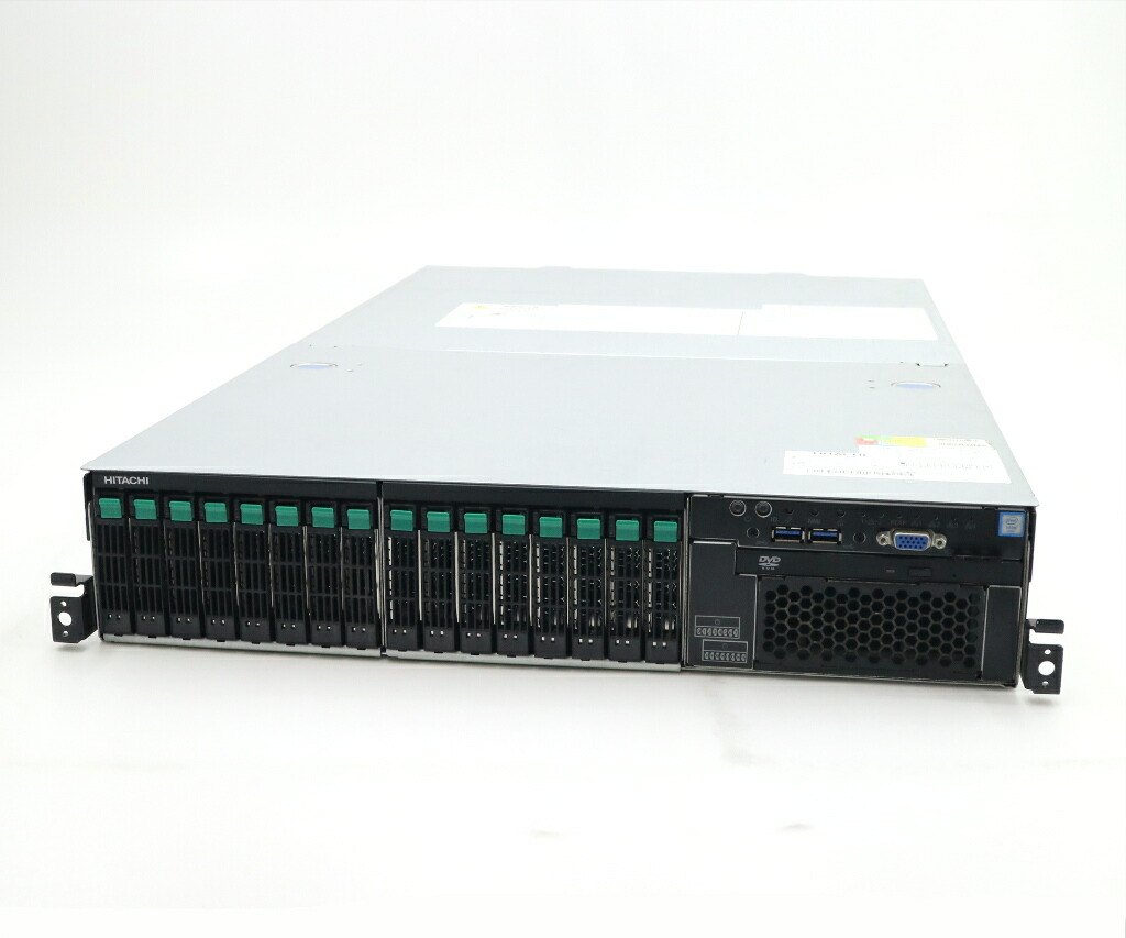 【楽天市場】HITACHI HA8000/RS220 AN1 Xeon E5-2660 v3 2.6GHz*2 64GB 1.2TBx2台(SAS2.5インチ/12Gbps/RAID1構成 ...
