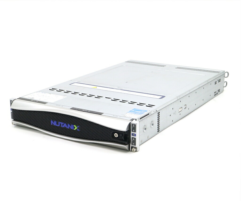 【楽天市場】Nutanix NX-3260-G6-4114 Xeon Silver 4114 2.2GHz(20スレッドCPU2基) メモリ384GB 4ノード/アプライアンス(2ノード搭載 ...