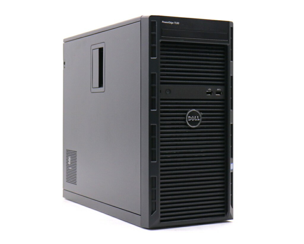 【楽天市場】DELL PowerEdge T130 Xeon E3-1270 v5 3.6GHz 16GB 2TBx2台(SATA3.5インチ ...