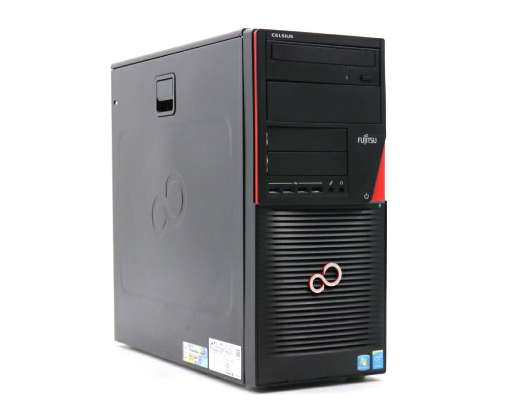 【楽天市場】富士通 CELSIUS W530 Xeon E3-1226 v3 3.3GHz 8GB 500GB(HDD) FirePro ...