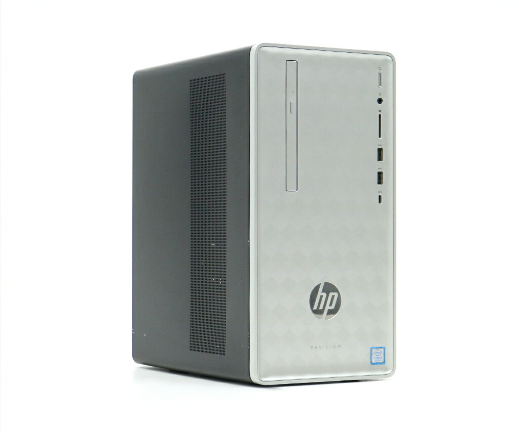 【楽天市場】hp Pavilion Desktop 590-p0xxx Core i3-9100 3.6GHz 8GB 256GB(新品 ...