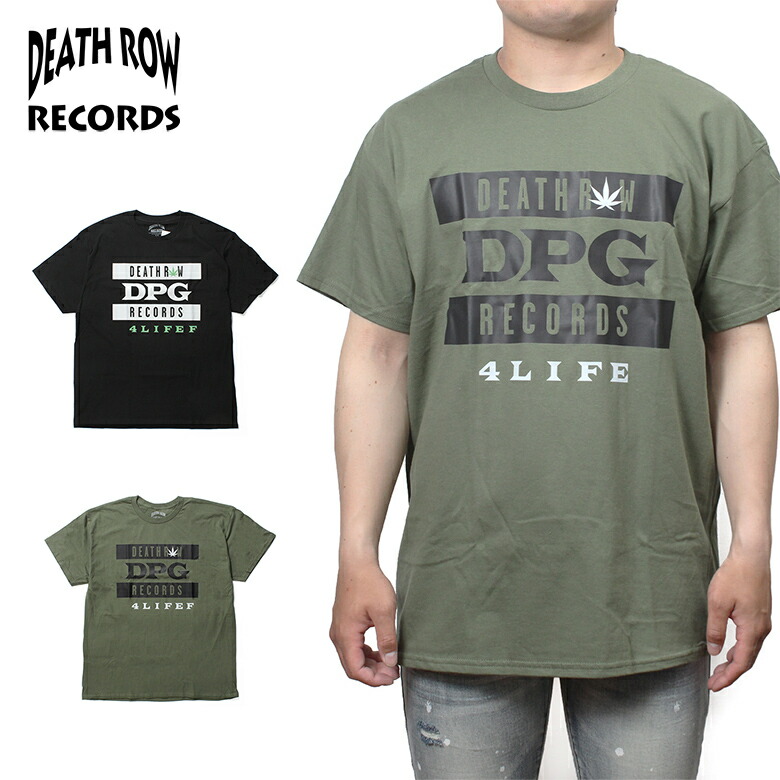 【楽天市場】DEATH ROW RECORDS DPG 4 LIFE TEE ロゴ 海外ブランド インポート メンズ ヒップホップ B系 ...
