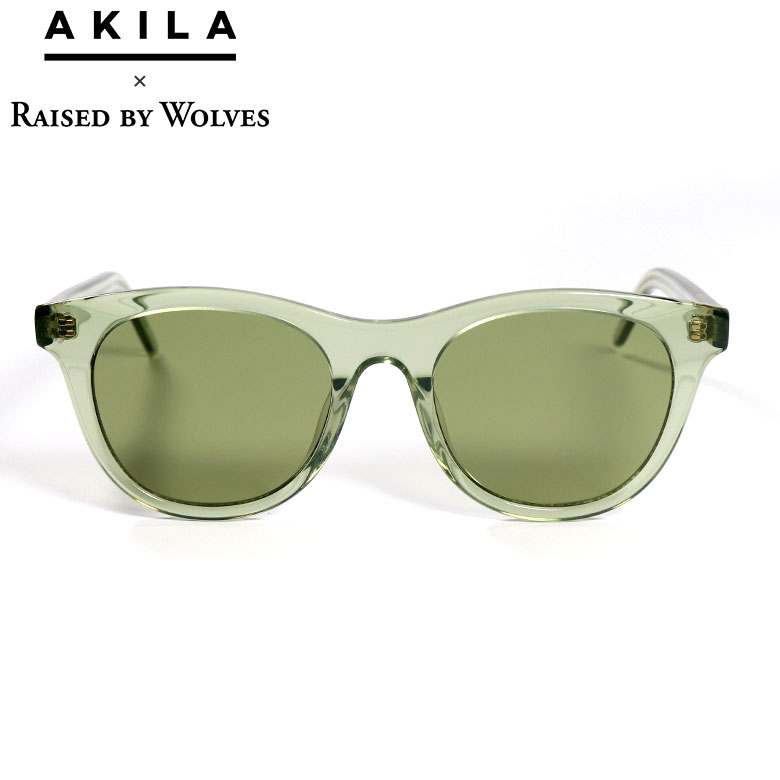 【楽天市場】【40%OFF】 AKILA アキラ RAISED BY WOLVES STUDIO GREEN A18013432 サングラス ...