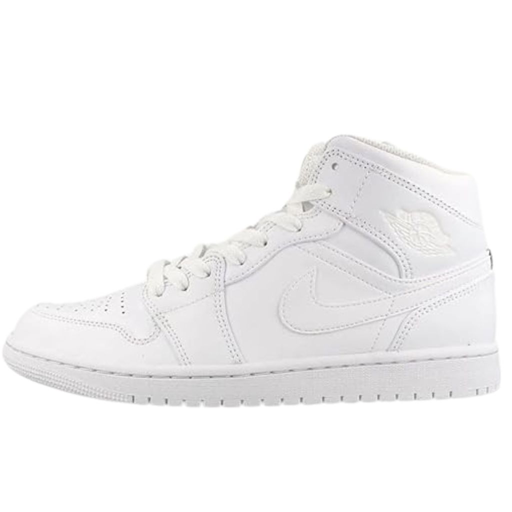 【楽天市場】NIKE ナイキ メンズ レディース エアジョーダン 1 ミッド ホワイト NIKE AIRJORDAN 1 MID 白 ...