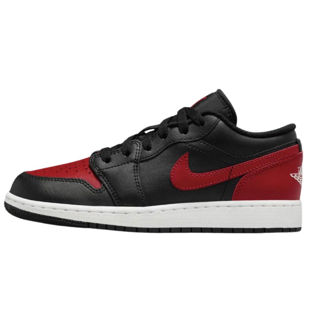 【楽天市場】\3月限定エントリーでP10倍／NIKE GS Air Jordan 1 Low Black/Summit White ...