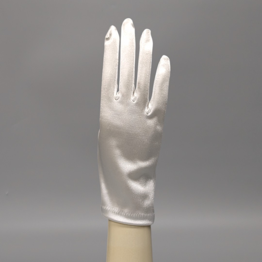 【楽天市場】13 SS-20-1 400-520オフホワイト スパンサテン ショートグローブ：Comon Fashion