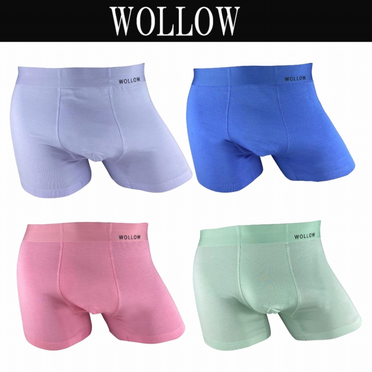 【楽天市場】在庫限り WOLLOWワロー W-33 新色カラー 速乾履き心地重視 メンズ ボクサーパンツ 前閉じ：コンプリート楽天市場店