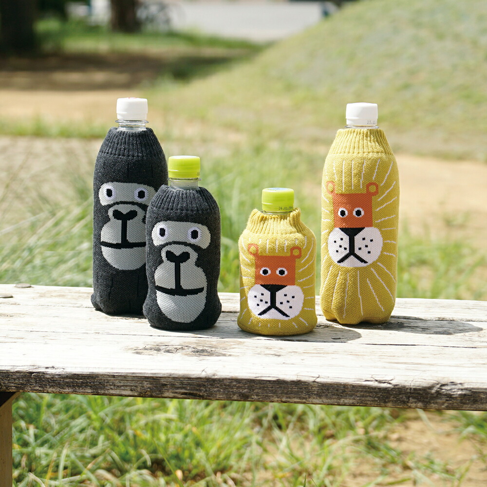 【楽天市場】ゆうパケット選択可2024春夏!【BOTOCO】 ズー 、ショートズー（各2柄） ペットボトルカバー ゴリラ 新生活 結露防止 ペットボトル マイボトル 水筒 コンシェルジュ楽天 ...