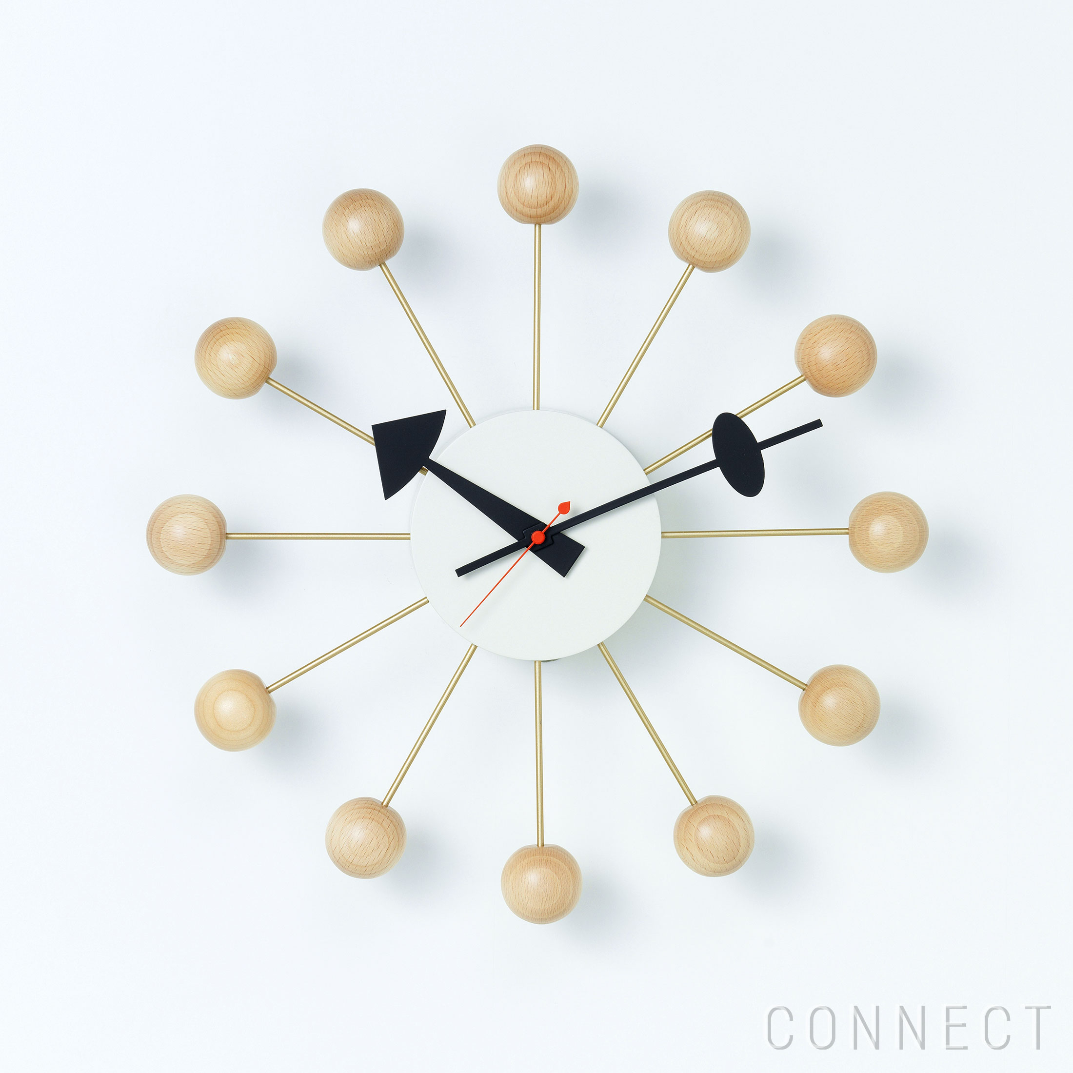 【楽天市場】Vitra（ヴィトラ） / Wall Clocks（ウォールクロック） / Ball Clock（ボール クロック ...