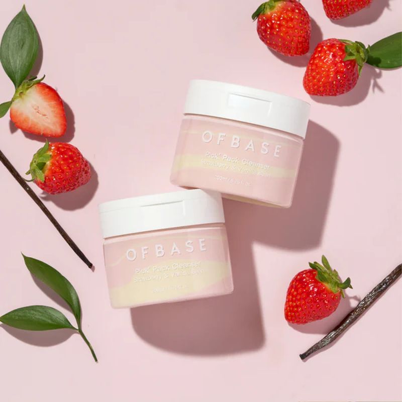 【楽天市場】OFBASE オフベース ピックパッククレンザー いちご&バニラビーン 200ml 2in1クレンザー 洗顔フォーム パック 韓国 毛穴パック クリーム マスク：美容コスメ雑貨 ...