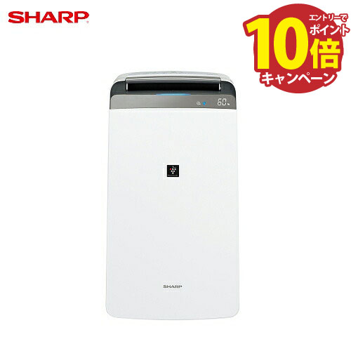 【楽天市場】【エントリーでポイント10倍】衣類乾燥除湿機 プラズマクラスター7000 シャープ SHARP [CV-R180-W] ホワイト系 コンプレッサー方式 部屋干し あす楽：コンパネ屋