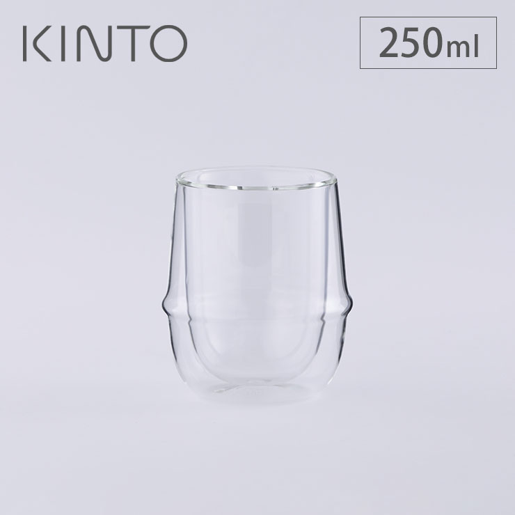 【楽天市場】キントー クロノス ダブルウォール コーヒーカップ 250ml 23107 KINTO KRONOS【 グラス ガラス 耐熱 二重 ...