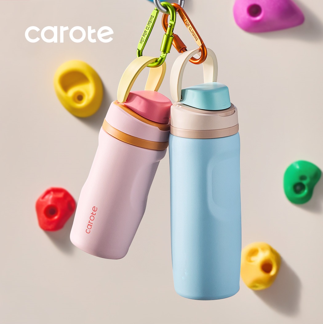 【楽天市場】【今なら40%offでGET+レビュー特典付！】CAROTE カローテ 水筒 780ml・480ml 真空断熱 マグボトル 保温保冷ステンレス魔法瓶（ストロー付き・直飲み可能 ...